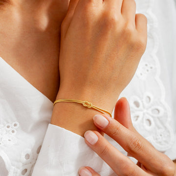 Valentine's Day Gift Idea- Love Chain for Couples -Bracelet -Silveristic